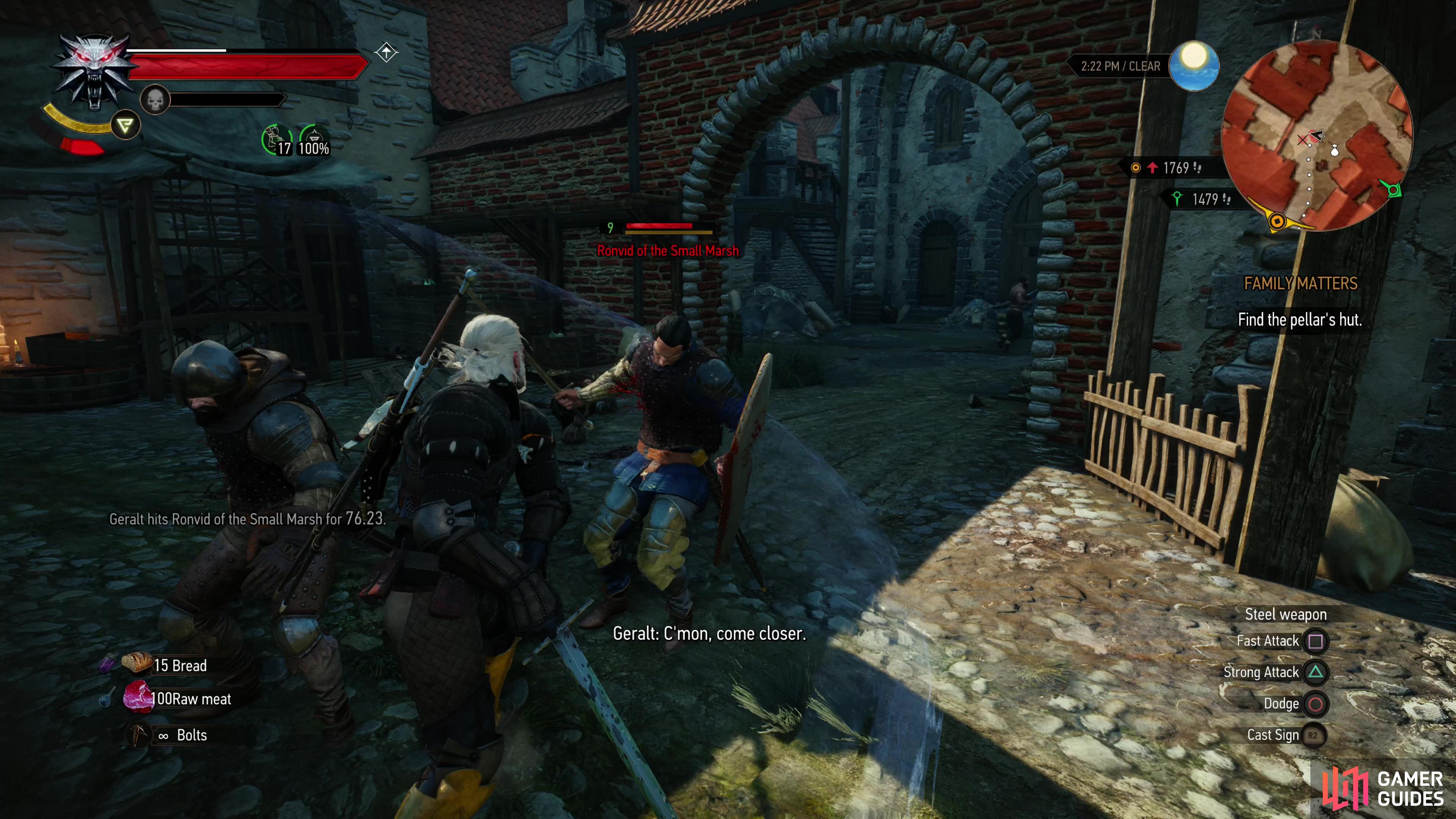 Face Me If You Dare! - Novigrad - Secondary Quests | The Witcher 3 ...