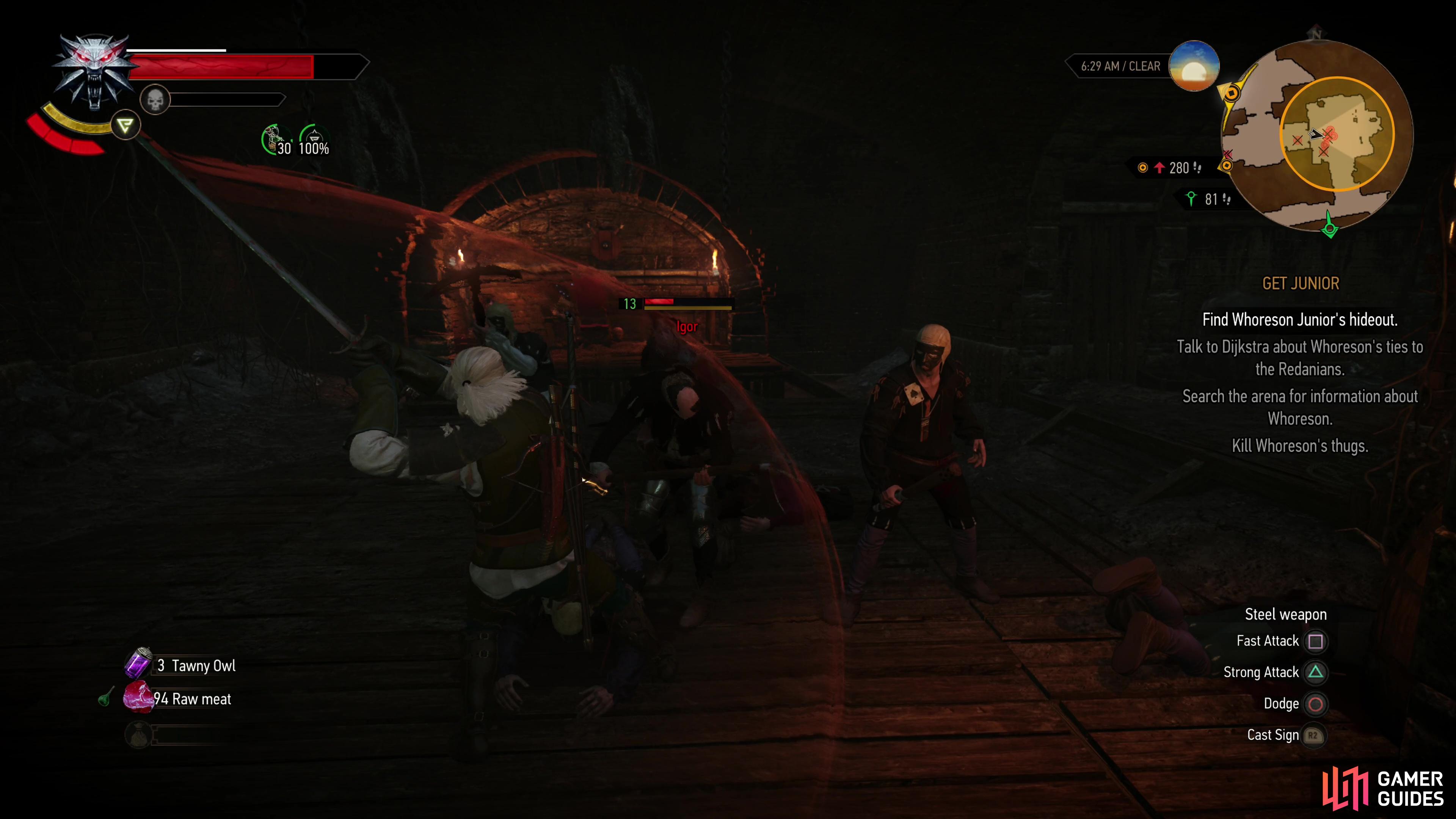 Gangs of Novigrad - Novigrad - Secondary Quests | The Witcher 3: Wild ...