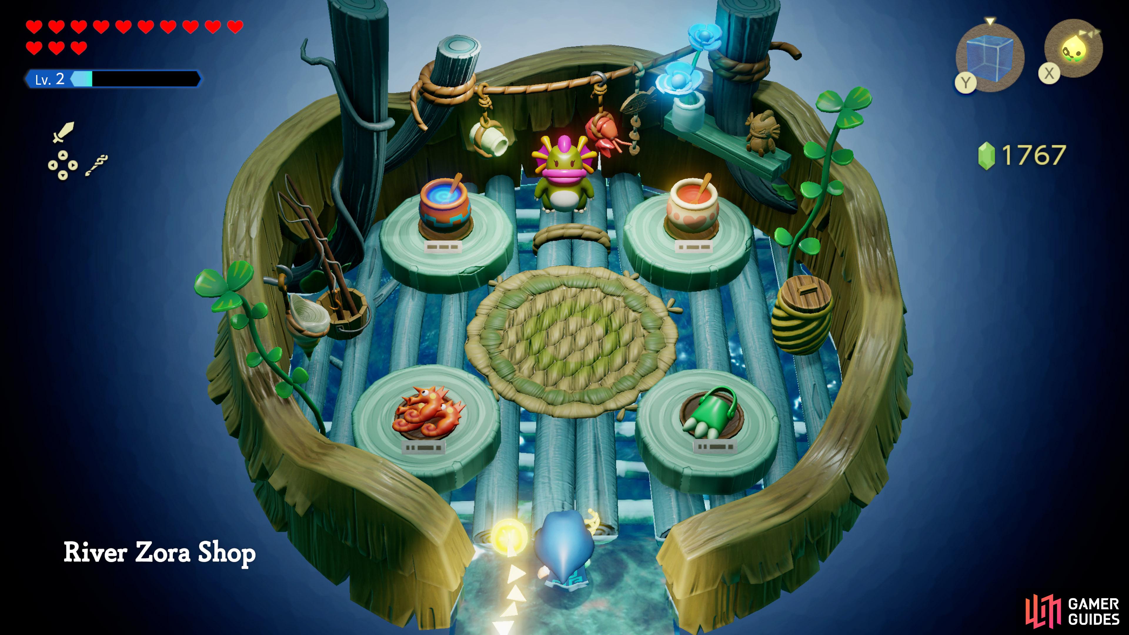 River Zora Shop - The Legend of Zelda: Echoes of Wisdom Database ...