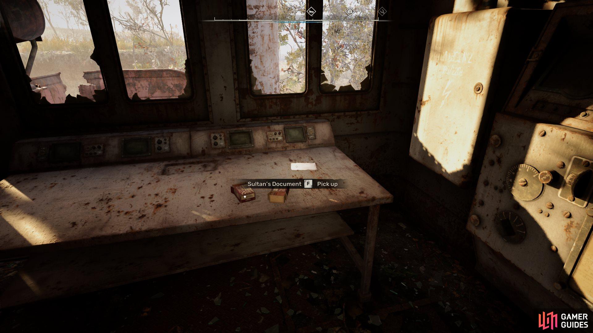 Contract between Beard and the Sultan - STALKER 2: Heart of Chornobyl ...