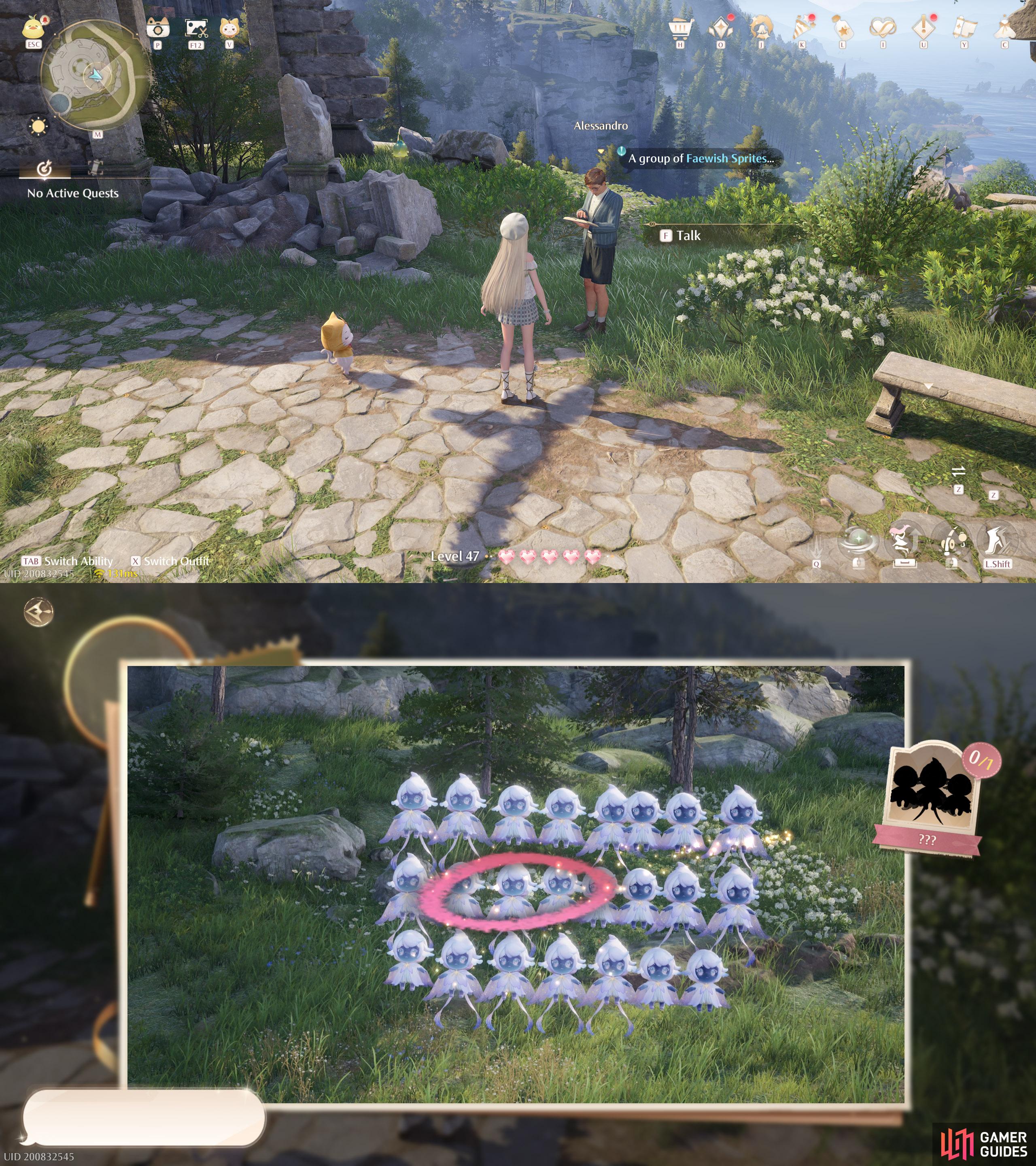 Photo Investigation: Faewish Sprite Group - Infinity Nikki Database ...