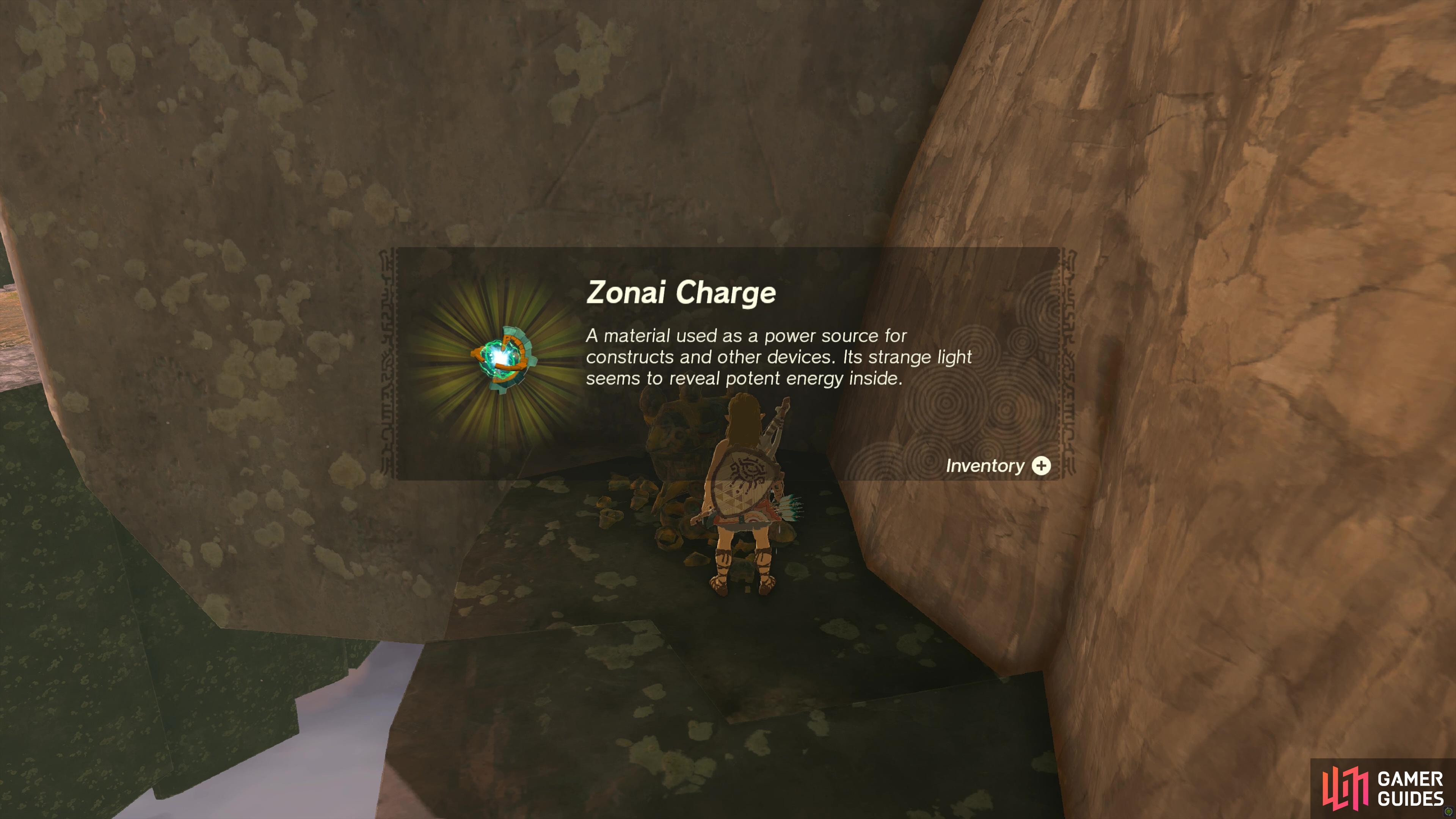 Zonai Charge - The Legend of Zelda: Tears of the Kingdom Database ...