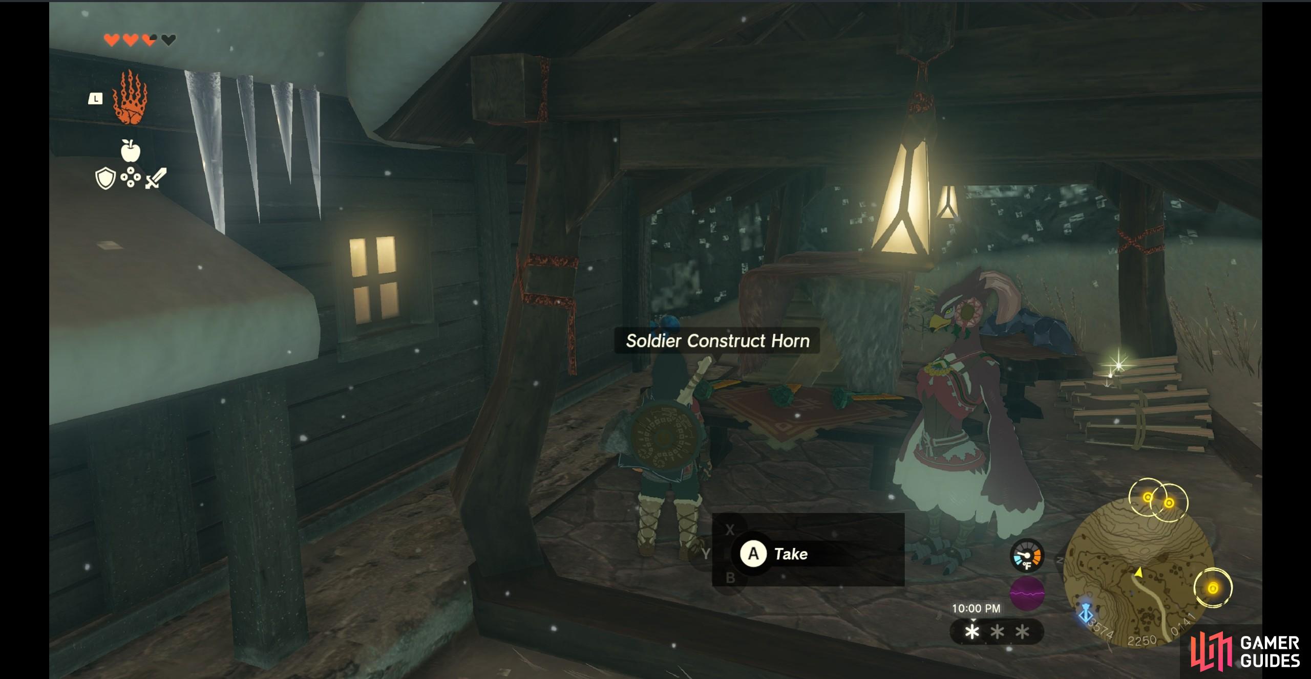 Soldier Construct Horn - The Legend of Zelda: Tears of the Kingdom ...