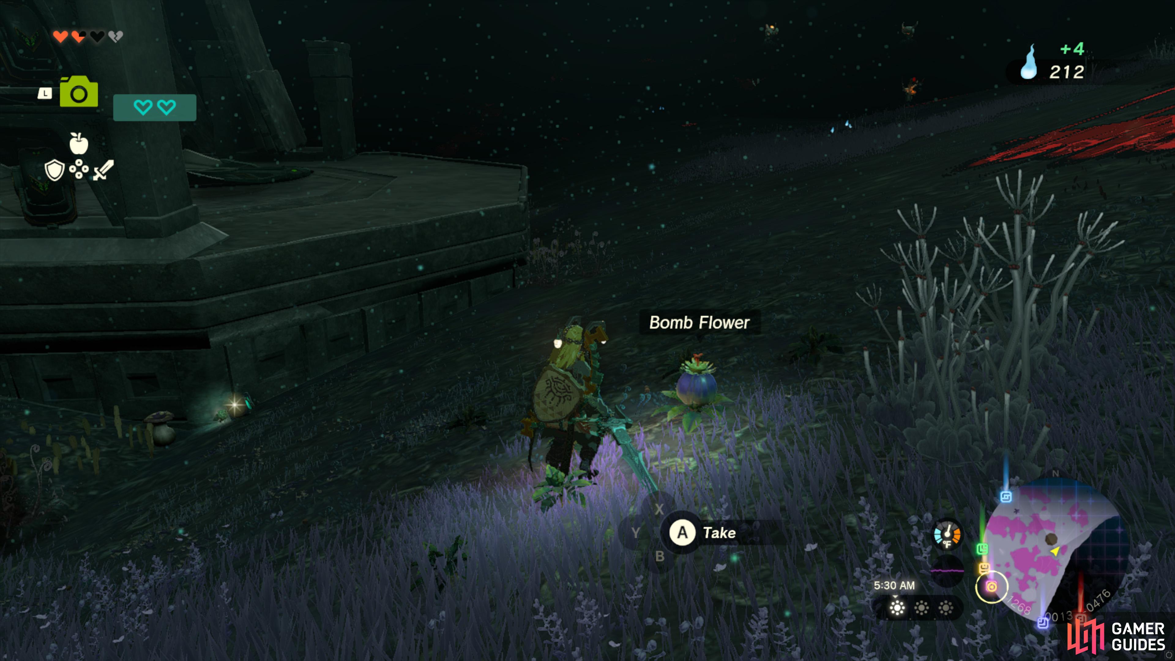 Bomb Flower - The Legend of Zelda: Tears of the Kingdom Database ...
