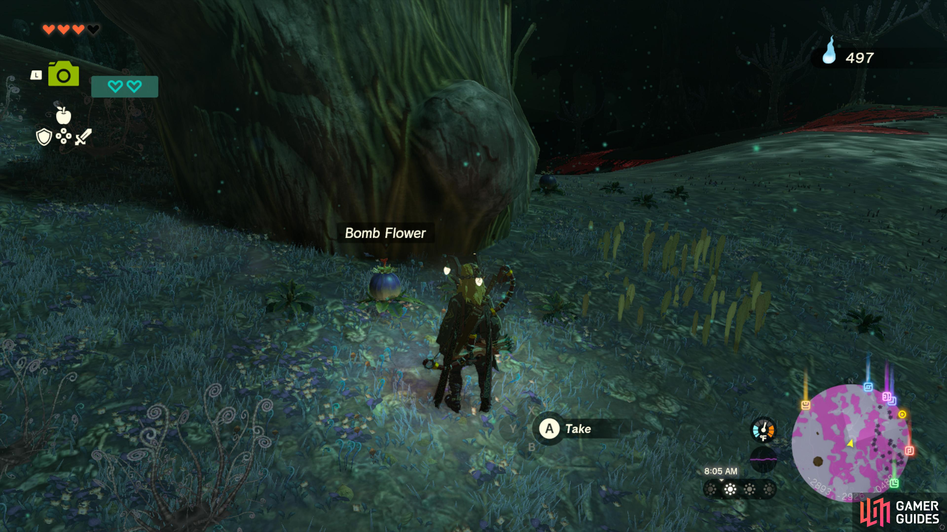 Bomb Flower - The Legend of Zelda: Tears of the Kingdom Database ...