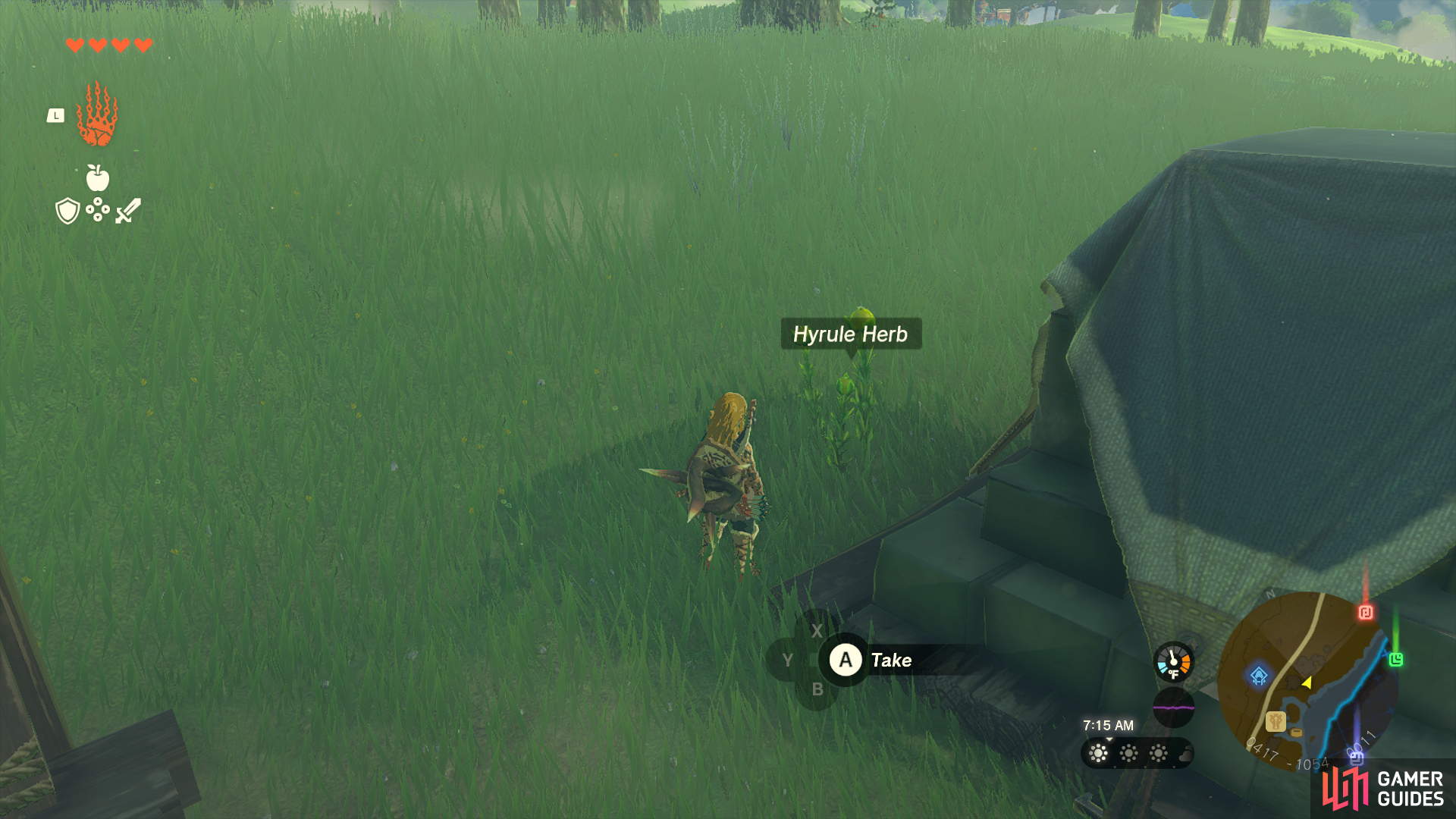 Hyrule Herb - The Legend of Zelda: Tears of the Kingdom Database ...