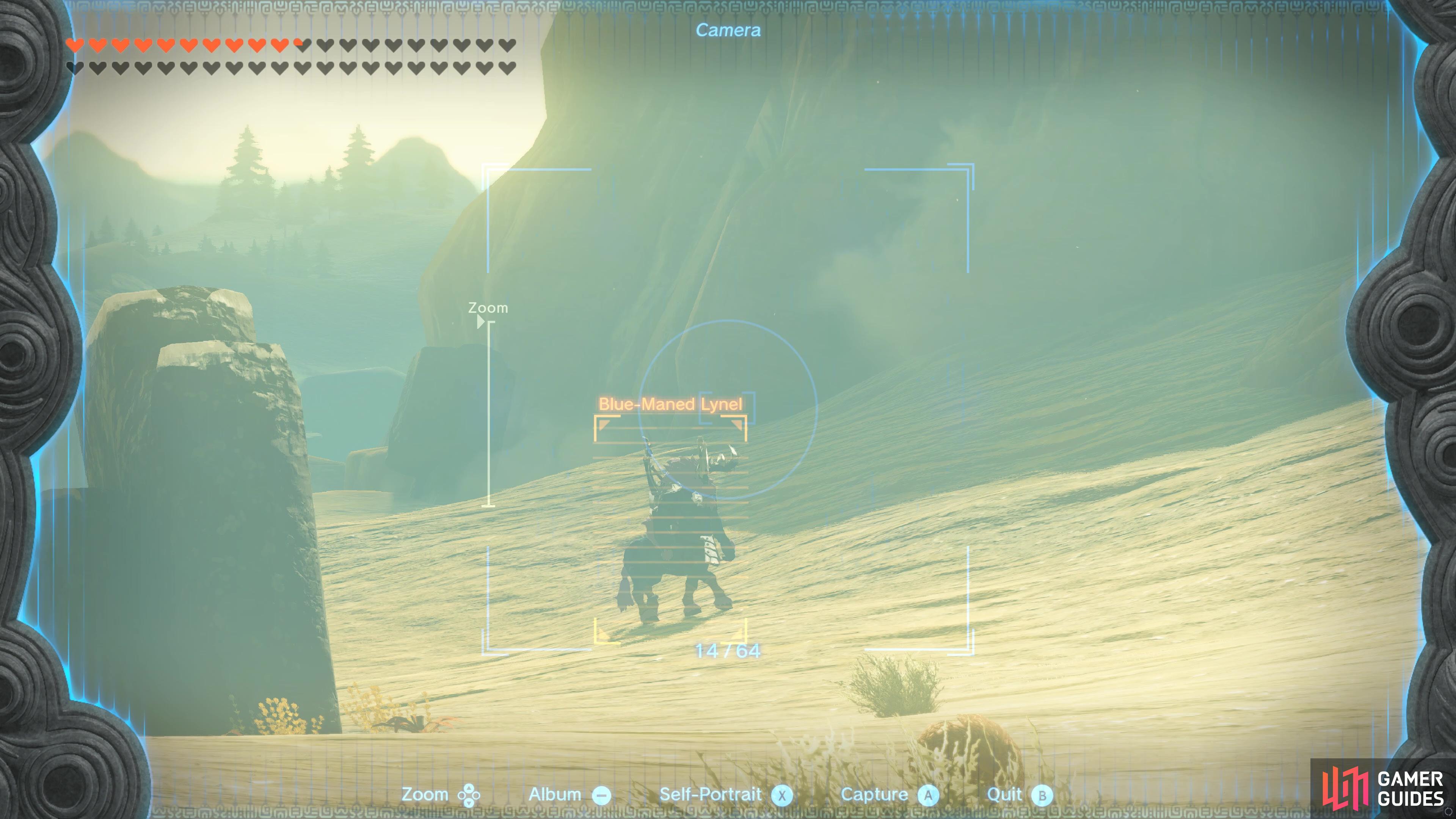 Blue-Maned Lynel - The Legend of Zelda: Tears of the Kingdom Database ...