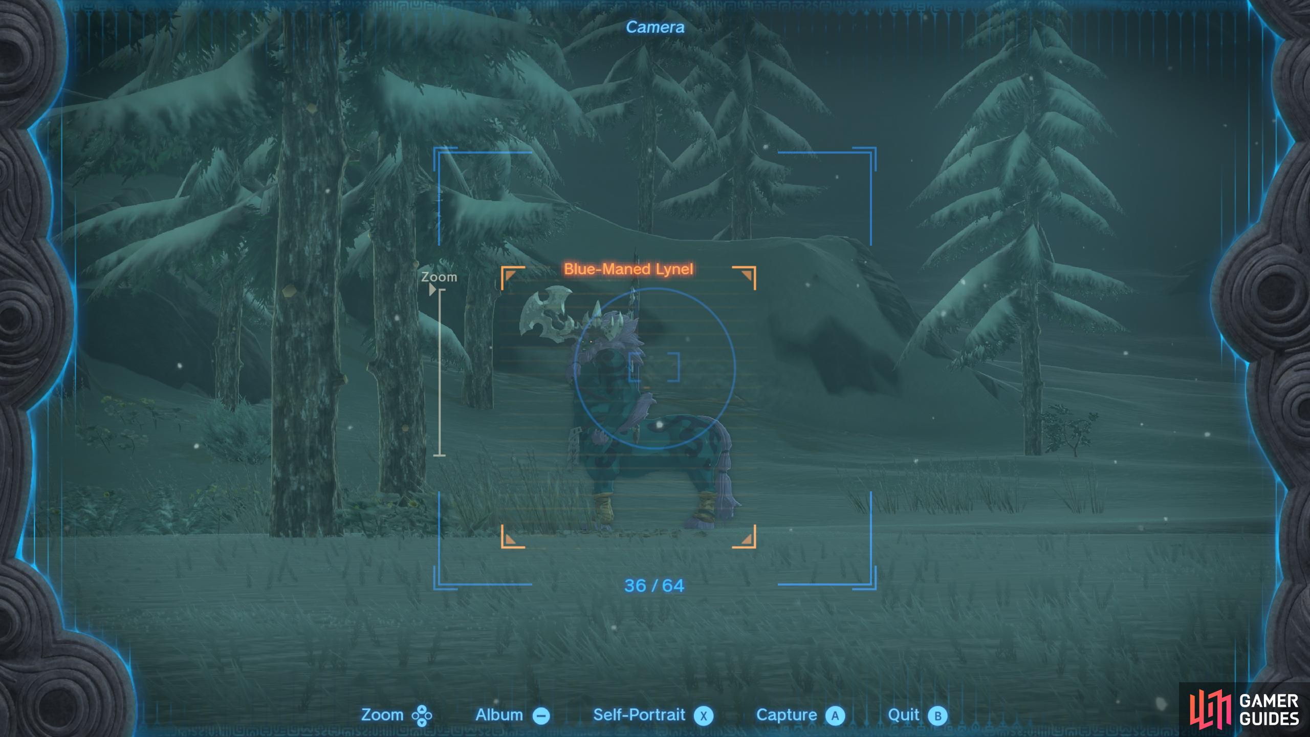 Blue-Maned Lynel - The Legend of Zelda: Tears of the Kingdom Database ...