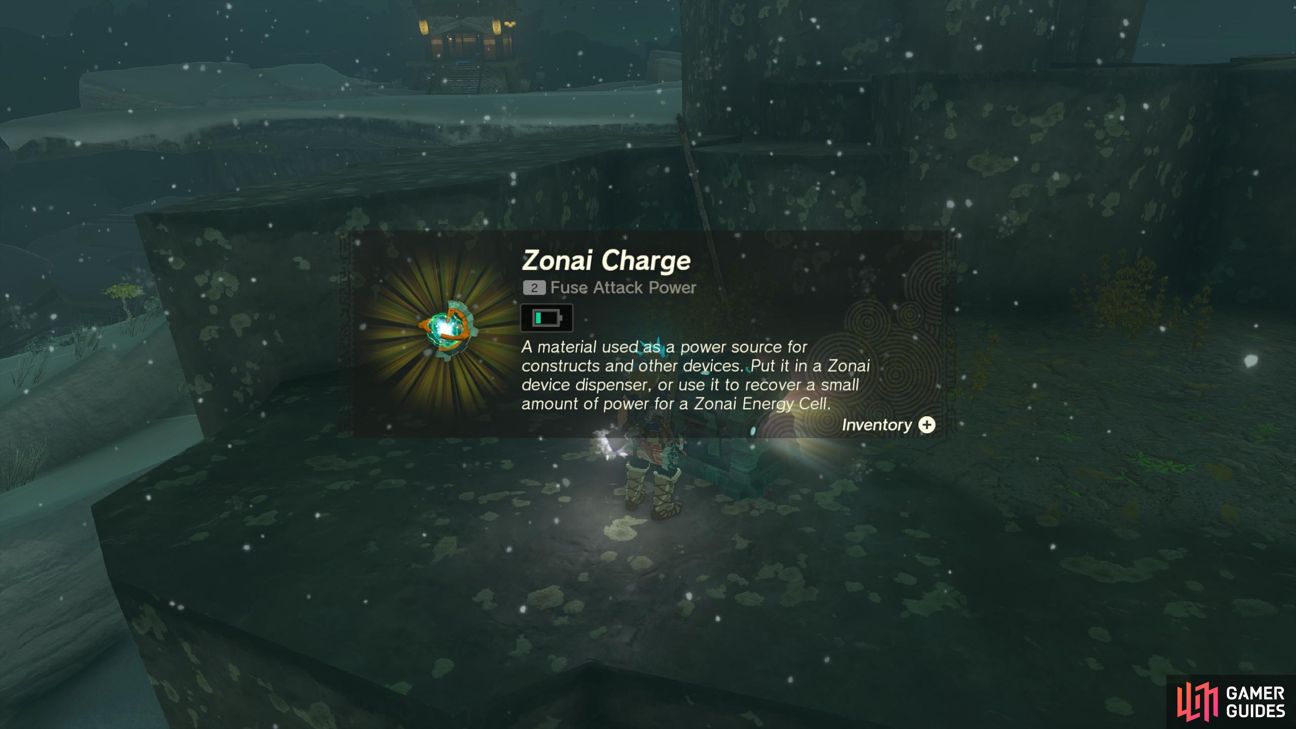 Zonai Charge - The Legend of Zelda: Tears of the Kingdom Database ...