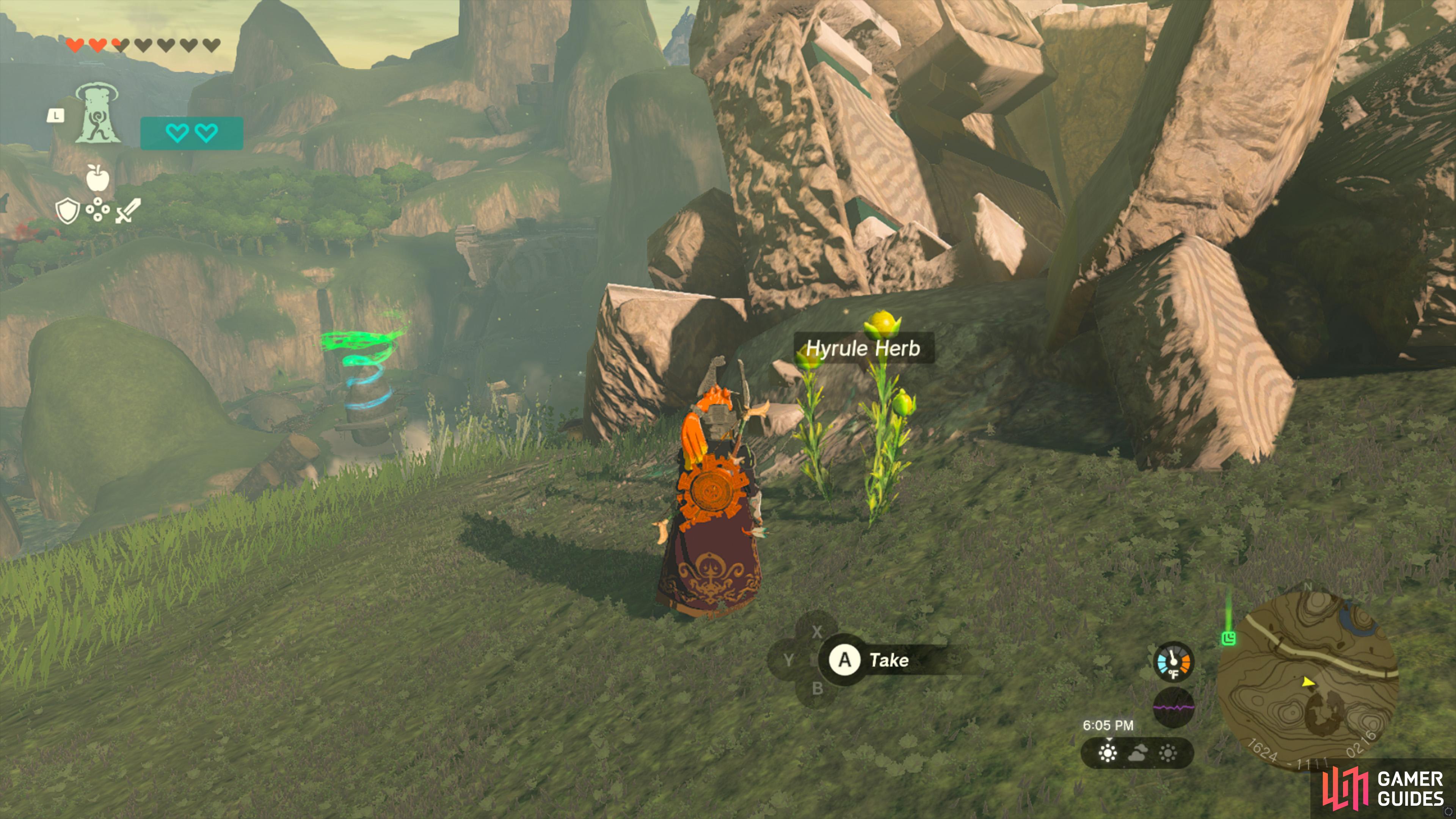 Hyrule Herb - The Legend of Zelda: Tears of the Kingdom Database ...