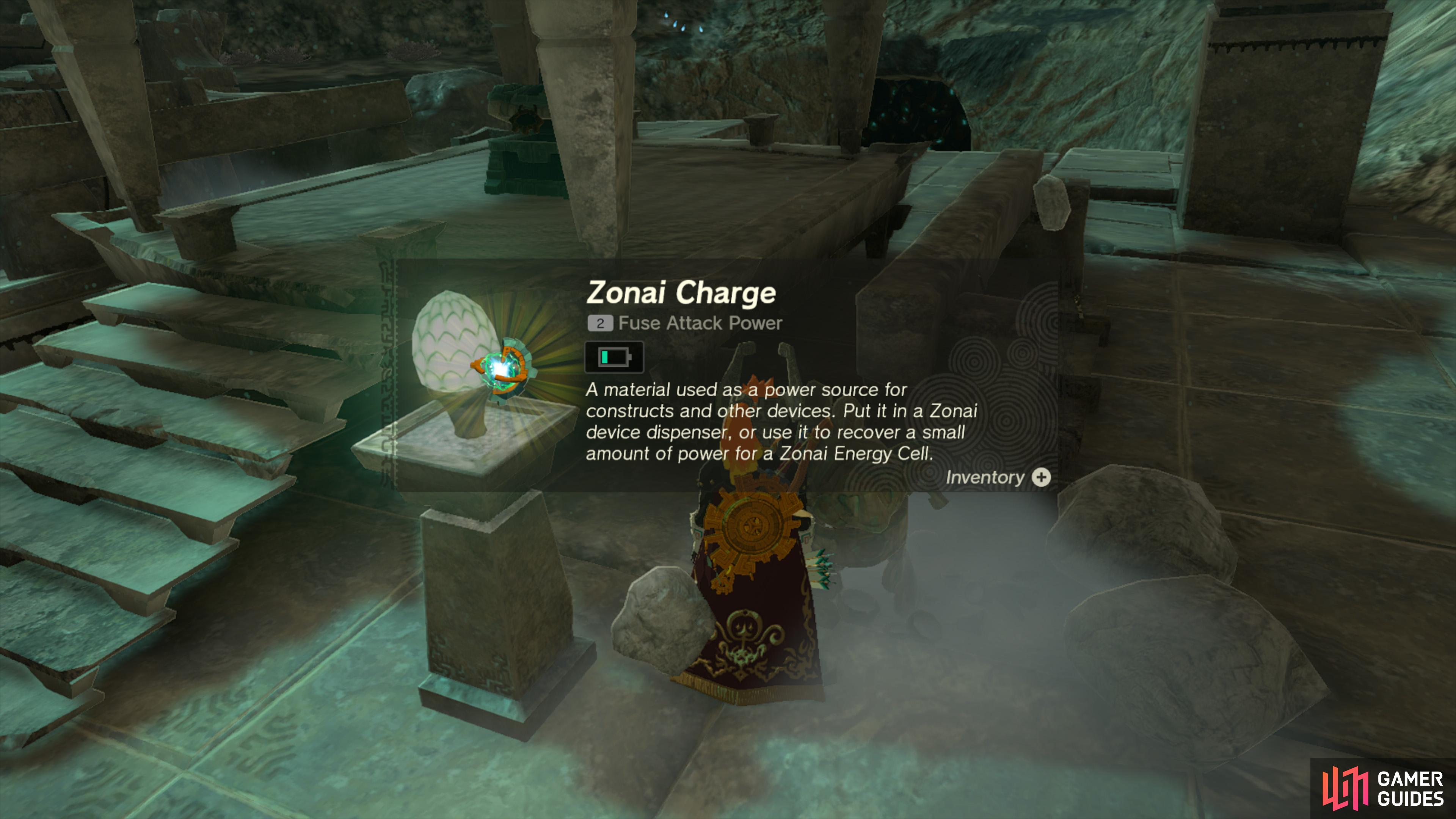 Zonai Charge - The Legend of Zelda: Tears of the Kingdom Database ...