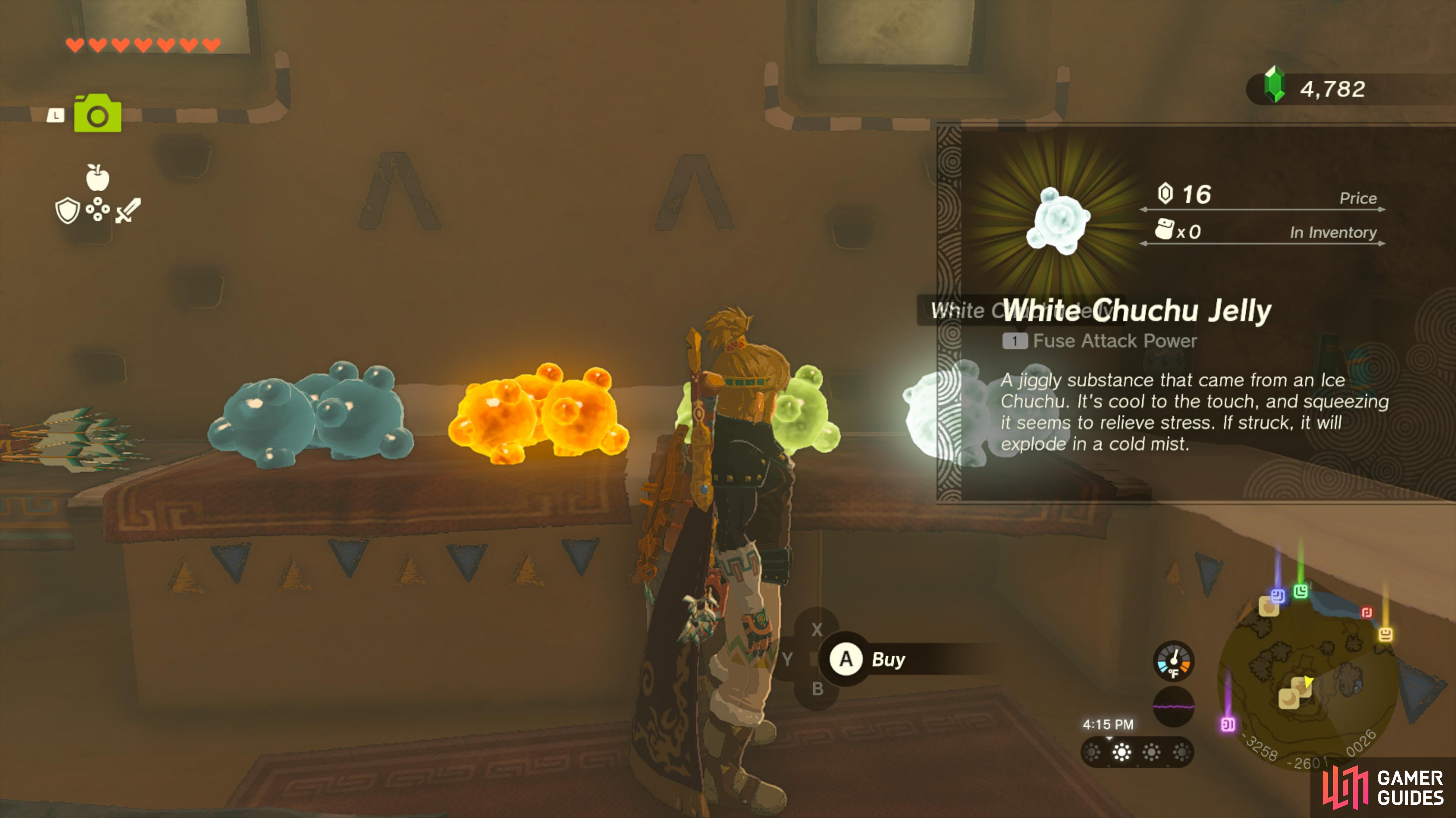 Red Chuchu Jelly - The Legend of Zelda: Tears of the Kingdom Database ...
