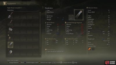 Hookclaws - Elden Ring - Claws - Weapons | Gamer Guides®