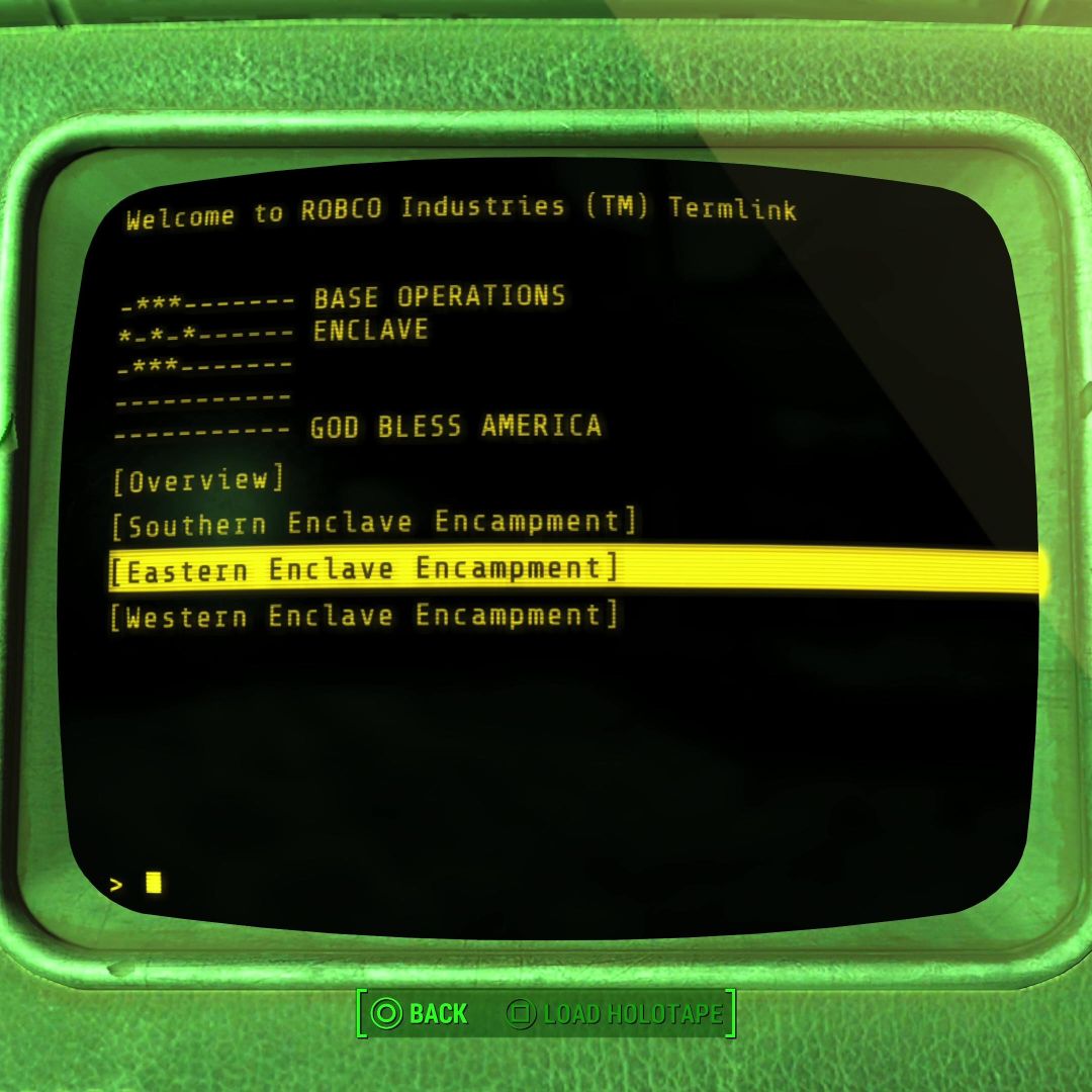 Military Enclave Installation List