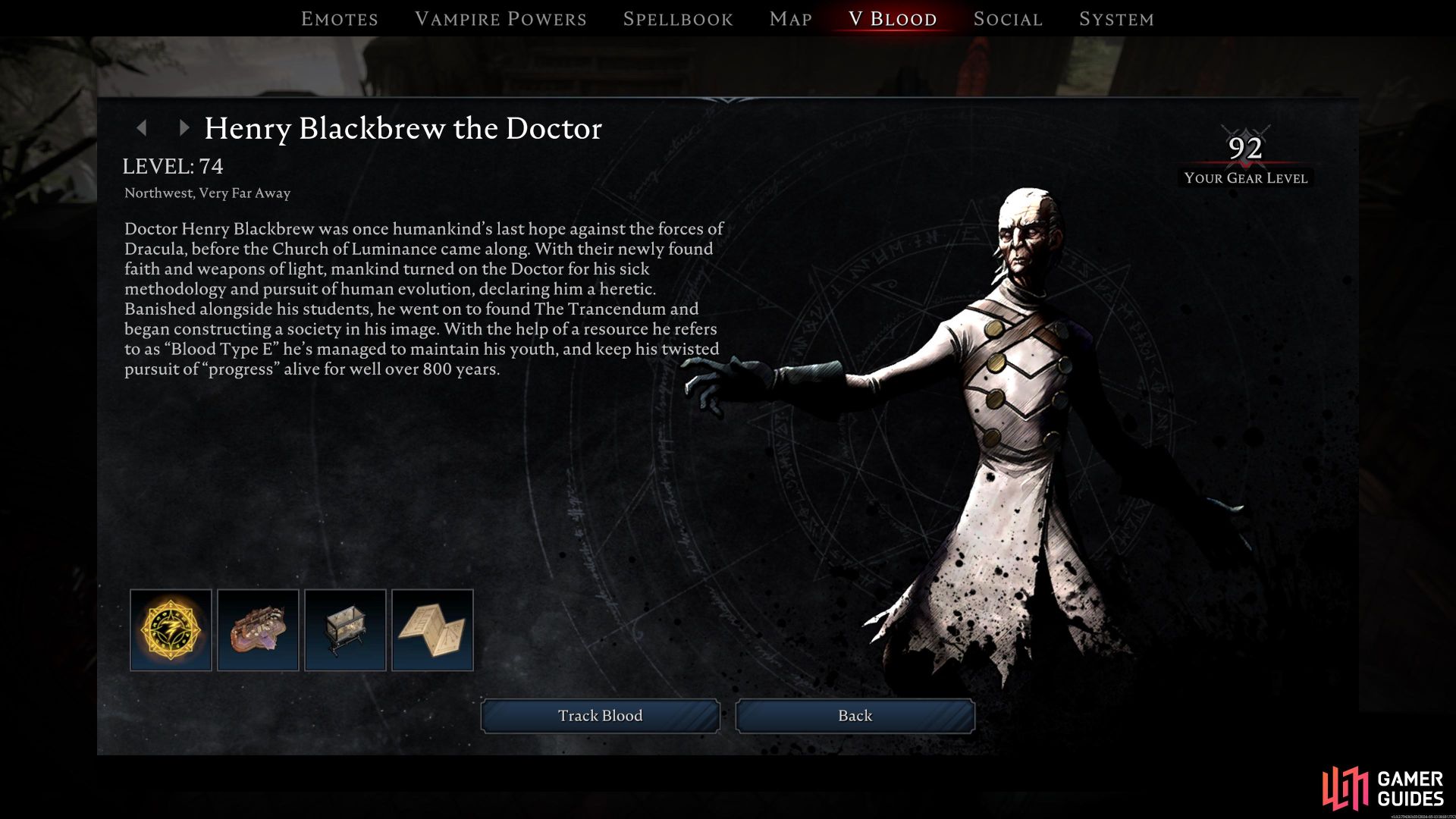 Henry Blackbrew the Doctor Boss Guide - V Blood Bosses - Bosses | V ...
