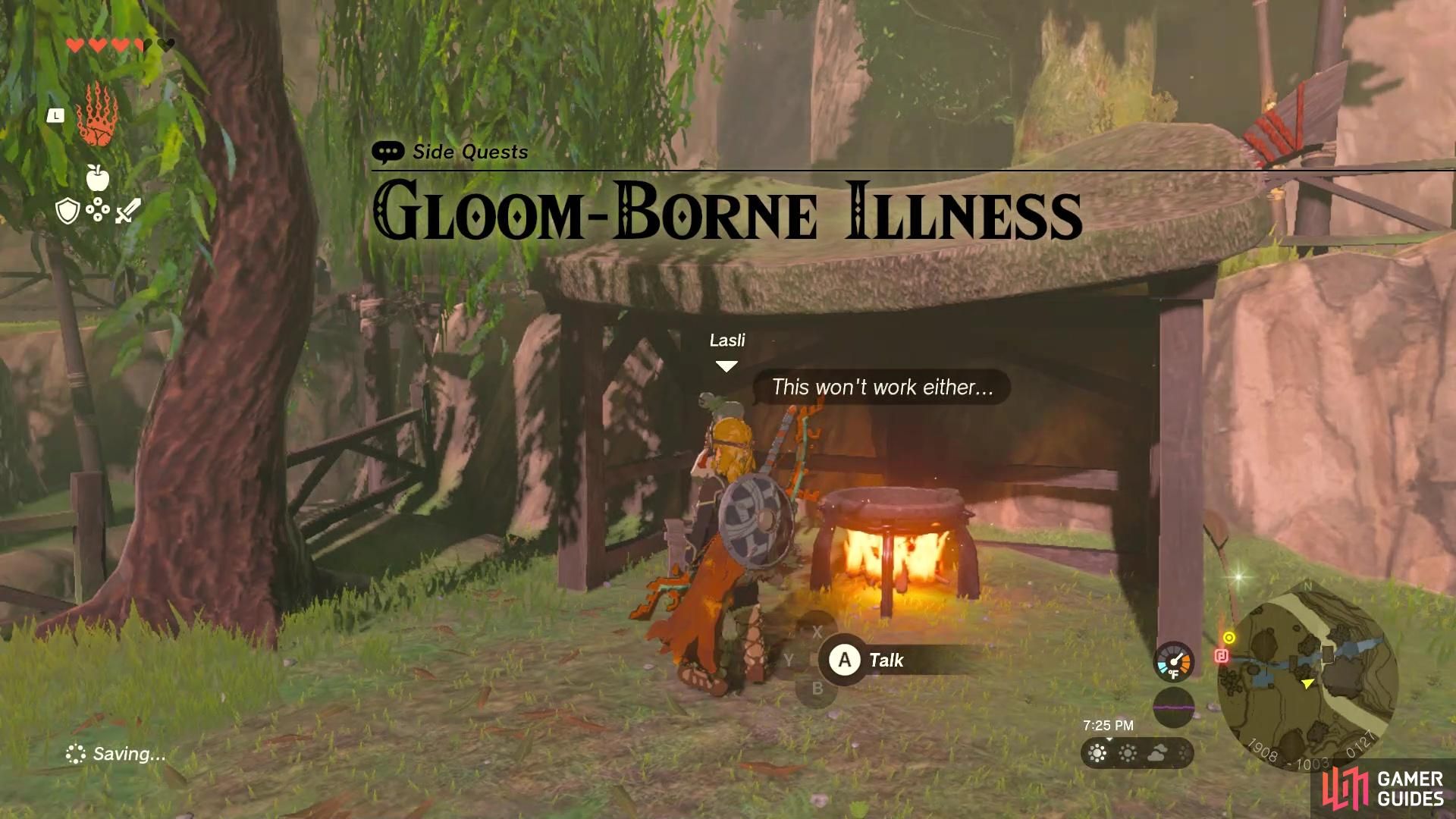 Gloom-Borne Illness - West Necluda - Side Quests | The Legend of Zelda ...