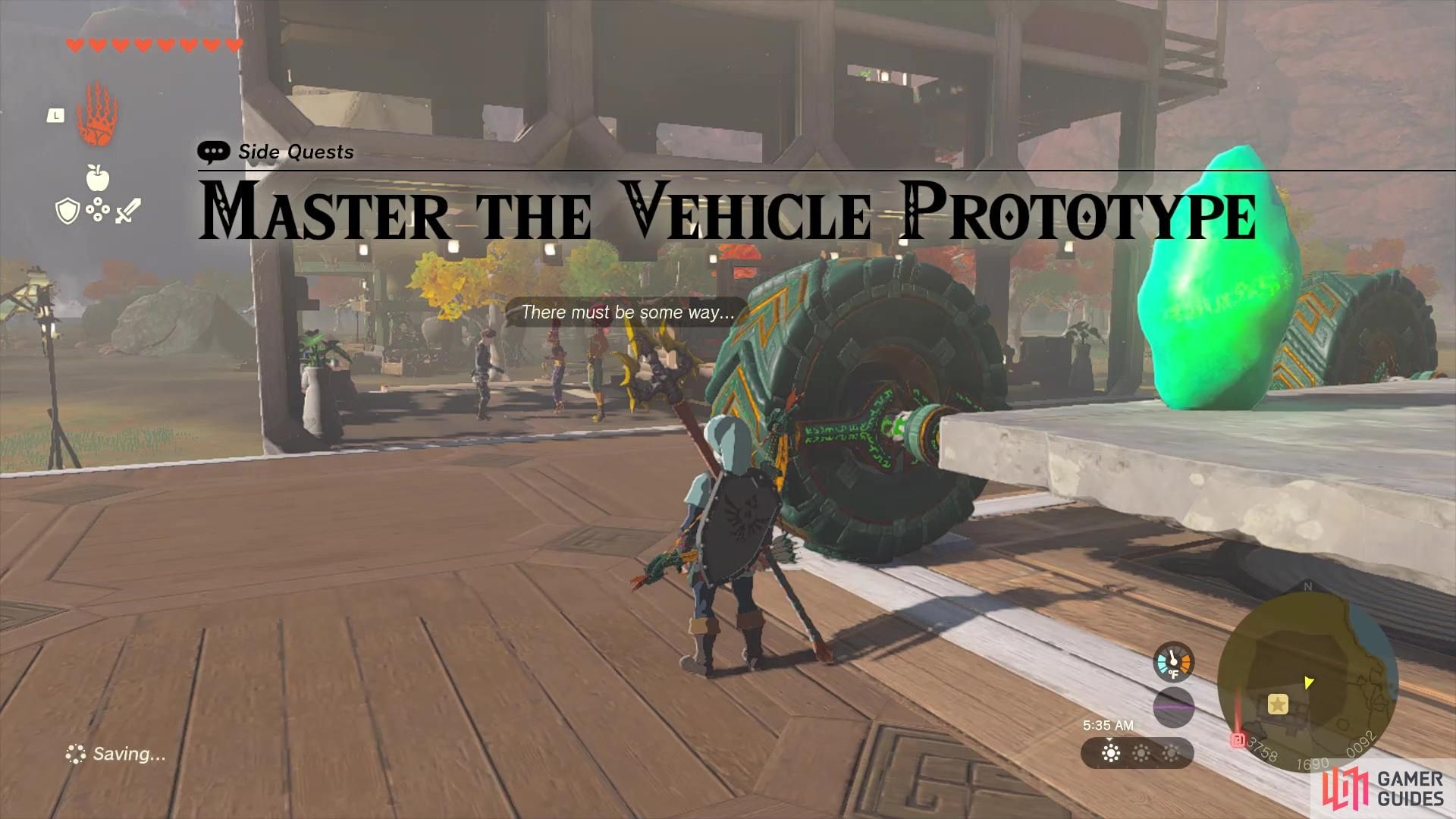 Master the Vehicle Prototype Walkthrough - Zelda Tears of the Kingdom ...