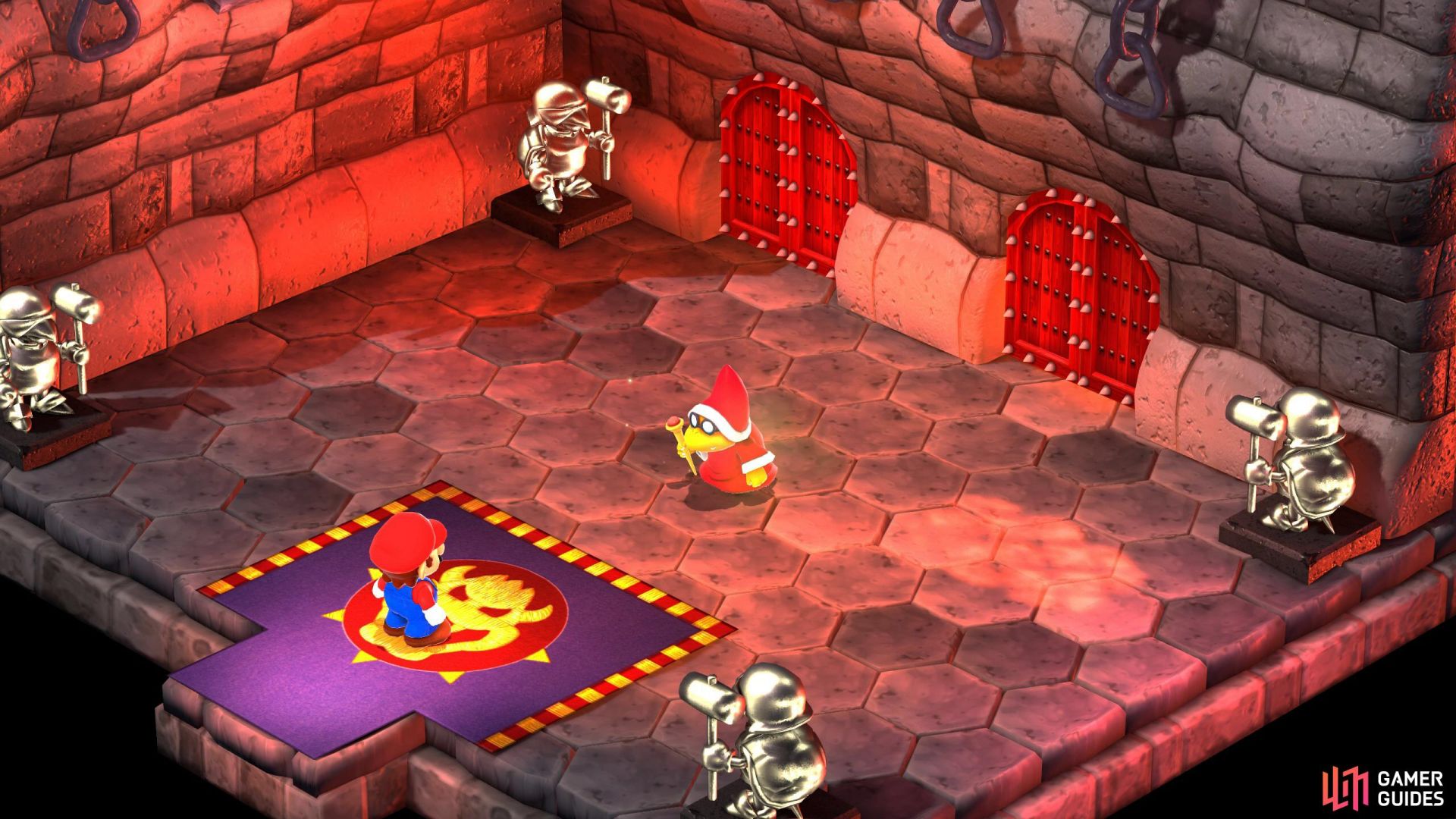 Wizakoopa Boss Guide - Super Mario RPG - Bowser's Keep Region ...
