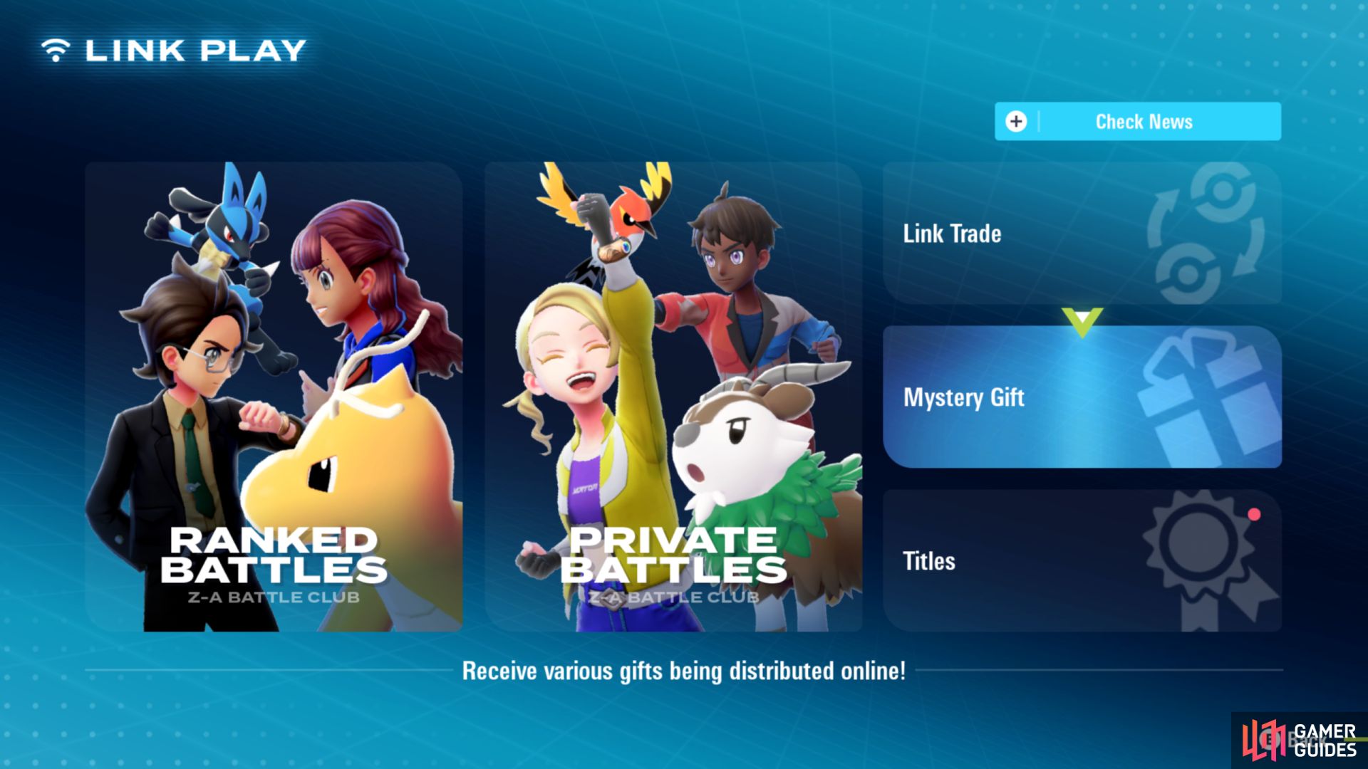 All Mystery Gift Codes in Pokémon Legends: Z-A | Pokémon Legends: Z-A ...