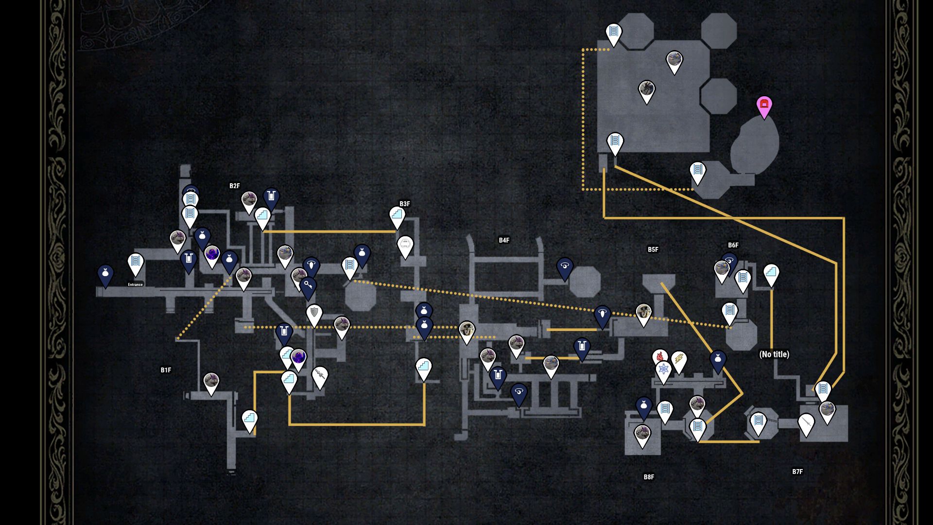Crestholm Channels Map Interactive Map - Final Fantasy XV | Gamer Guides®