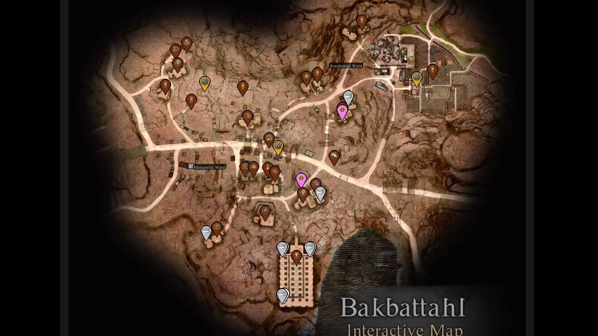 Bakbattahl Map Interactive Map - Dragon's Dogma 2 | Gamer Guides®