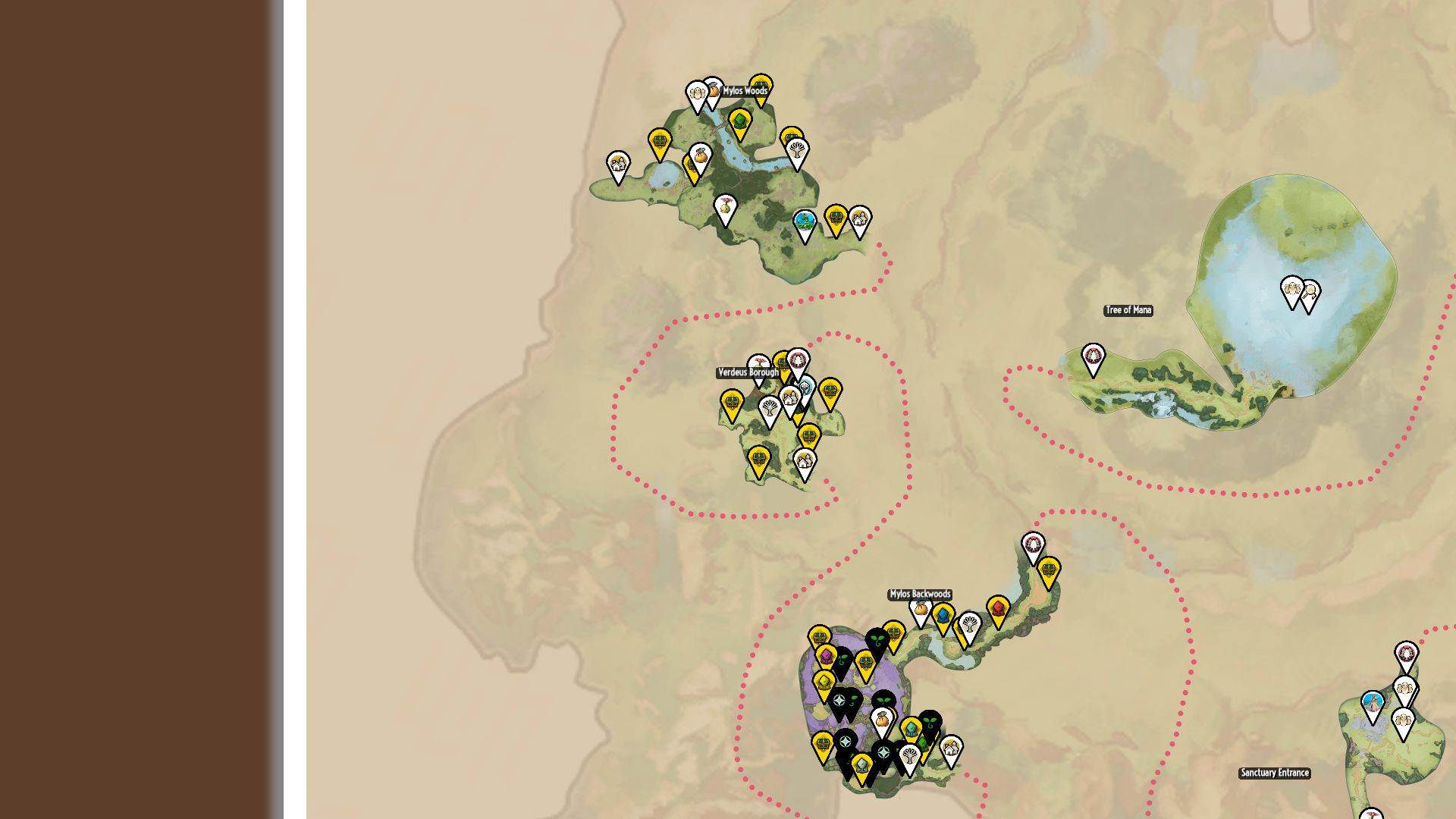 Illusia Isle Interactive Map - Visions of Mana | Gamer Guides®