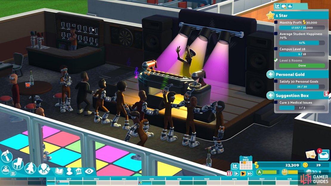 How To Set Up Events - Basics - Getting Started | Two Point Campus ...