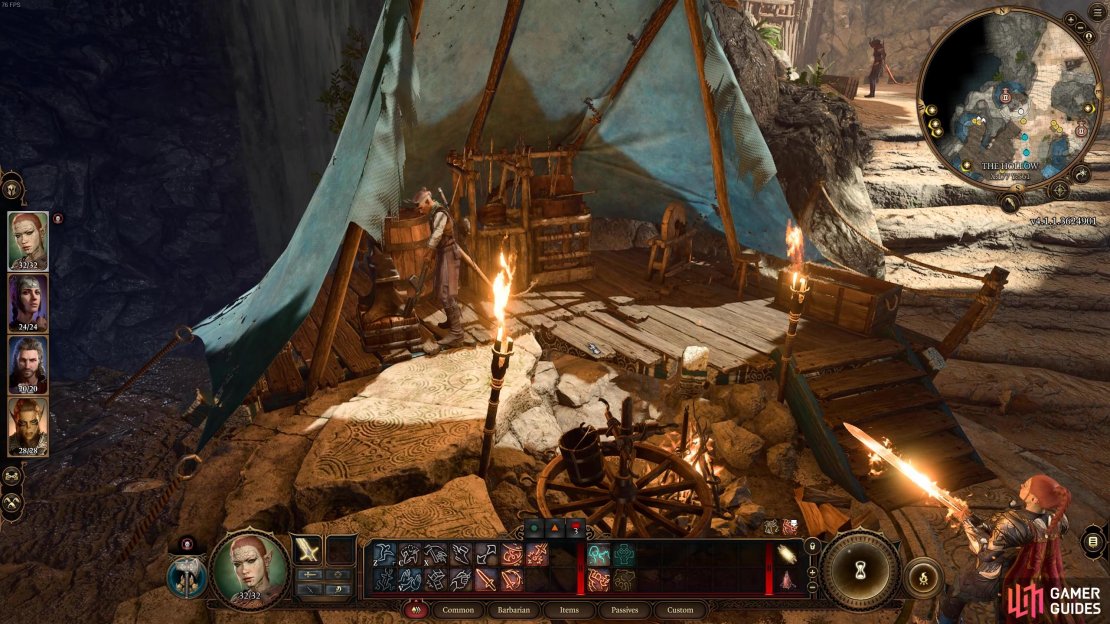 Dammon's Shop in Baldur's Gate 3 - Druid Grove - NPCs | Baldur's Gate 3 ...