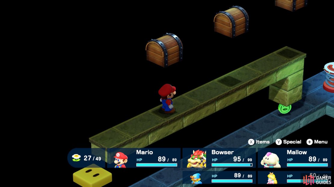 Pipe Vault Hidden Treasures and Secrets - Super Mario RPG - Tadpole ...