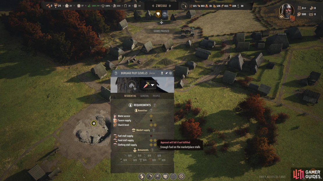 Fixing Not Enough Fuel on the Marketplace - Economy - Basics | Manor ...