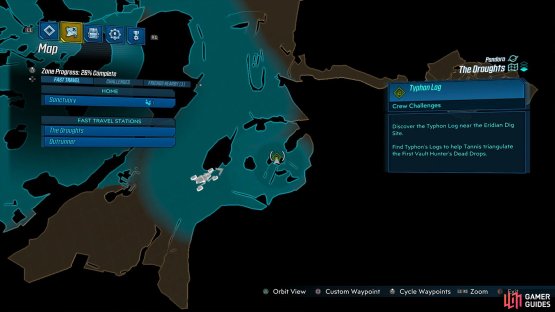 Crew Challenges - The Droughts - Full Area Coverage | Borderlands 3 ...