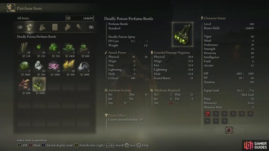 All Perfume Bottle Weapon Locations - Weapons - Realm of Shadow | Elden ...